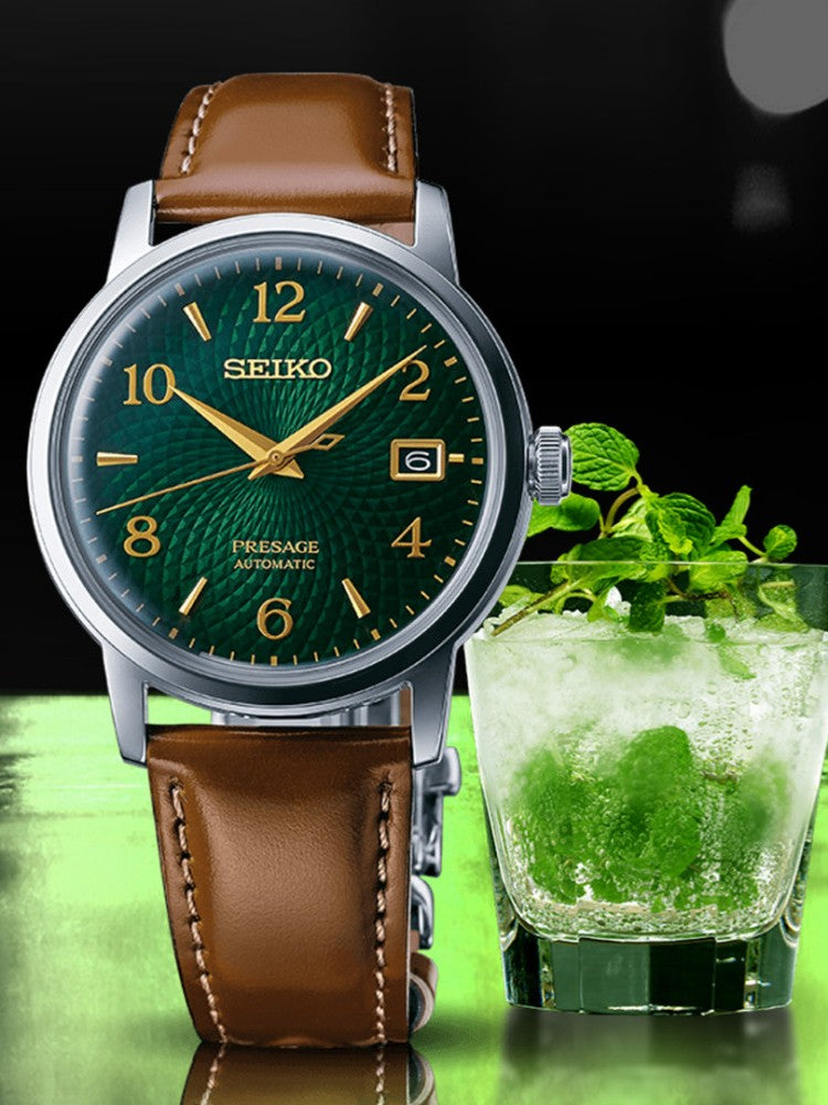 Seiko Presage SRPE45J1 – Cocktail Time “Mojito” – Japanese Microbrands ...